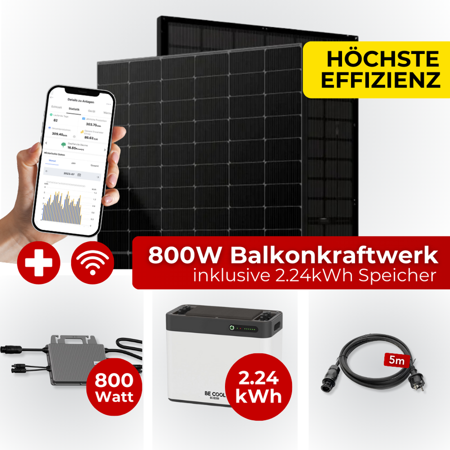 Balkonkraftwerke & Mini PV-Anlagen günstig kaufen – Solardiscount.at